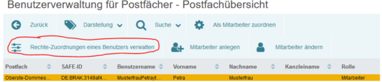 beA: Mitarbeiterkonten erfolgreich anlegen und löschen